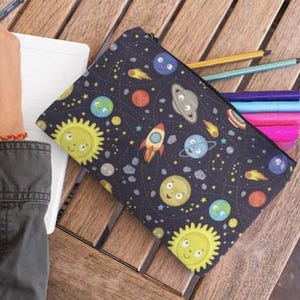 Accessory Pouch Solar System - Etsy