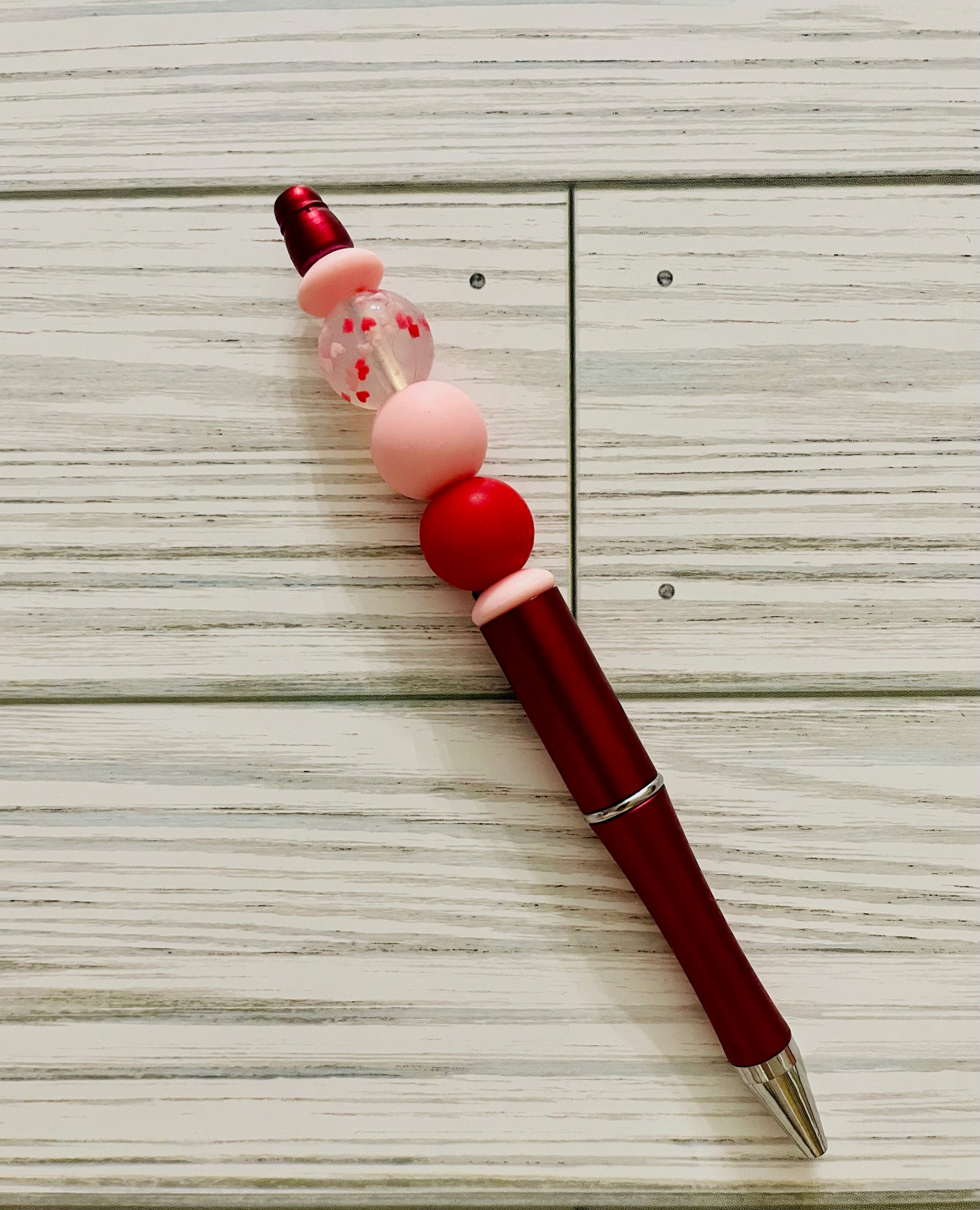 Silicone Beaded Twist Top Pens - Etsy