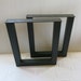 3x3 U Shape Table Legs (set of 2) - Etsy