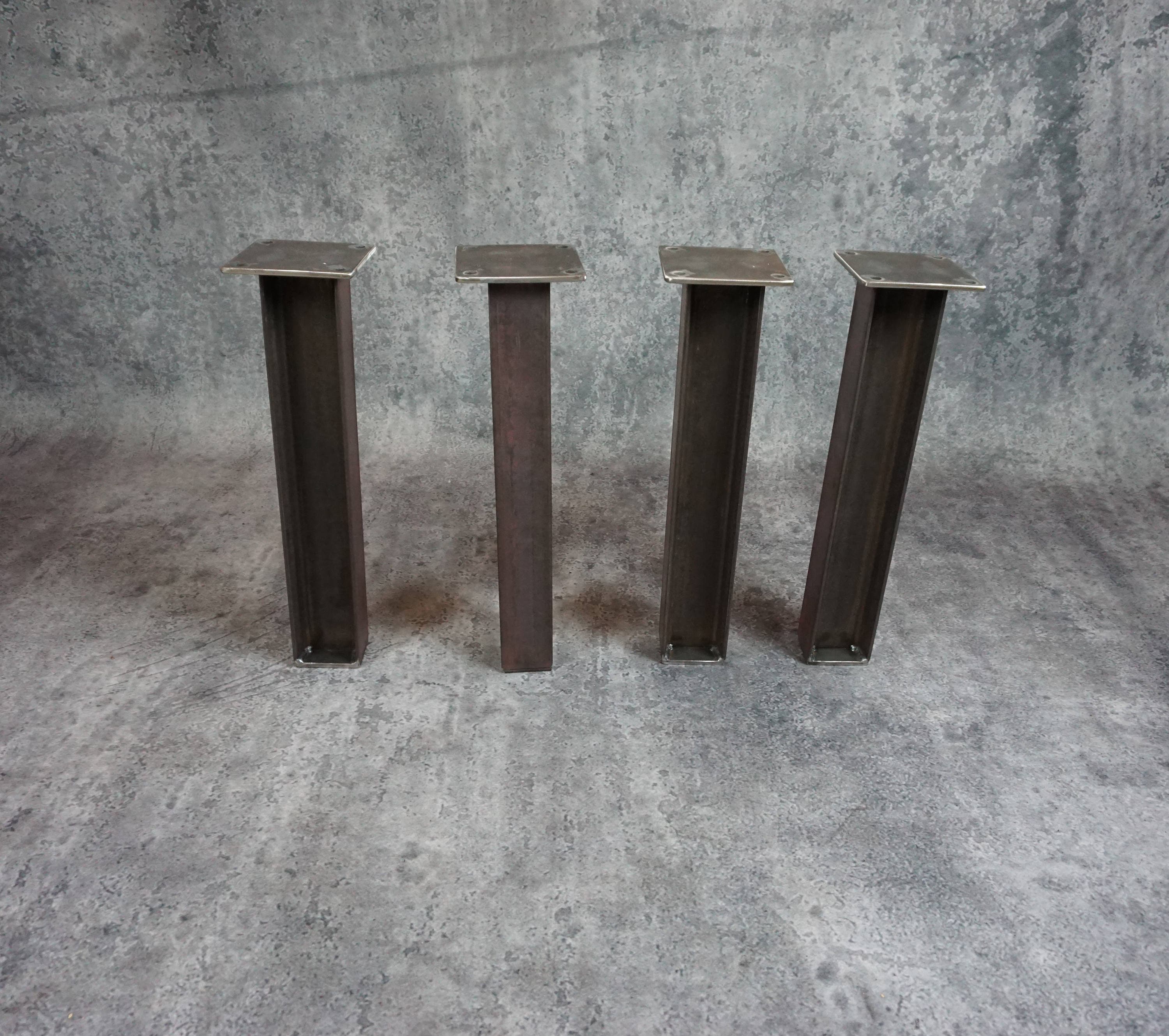 Metal Table Legs set of 4 | Etsy