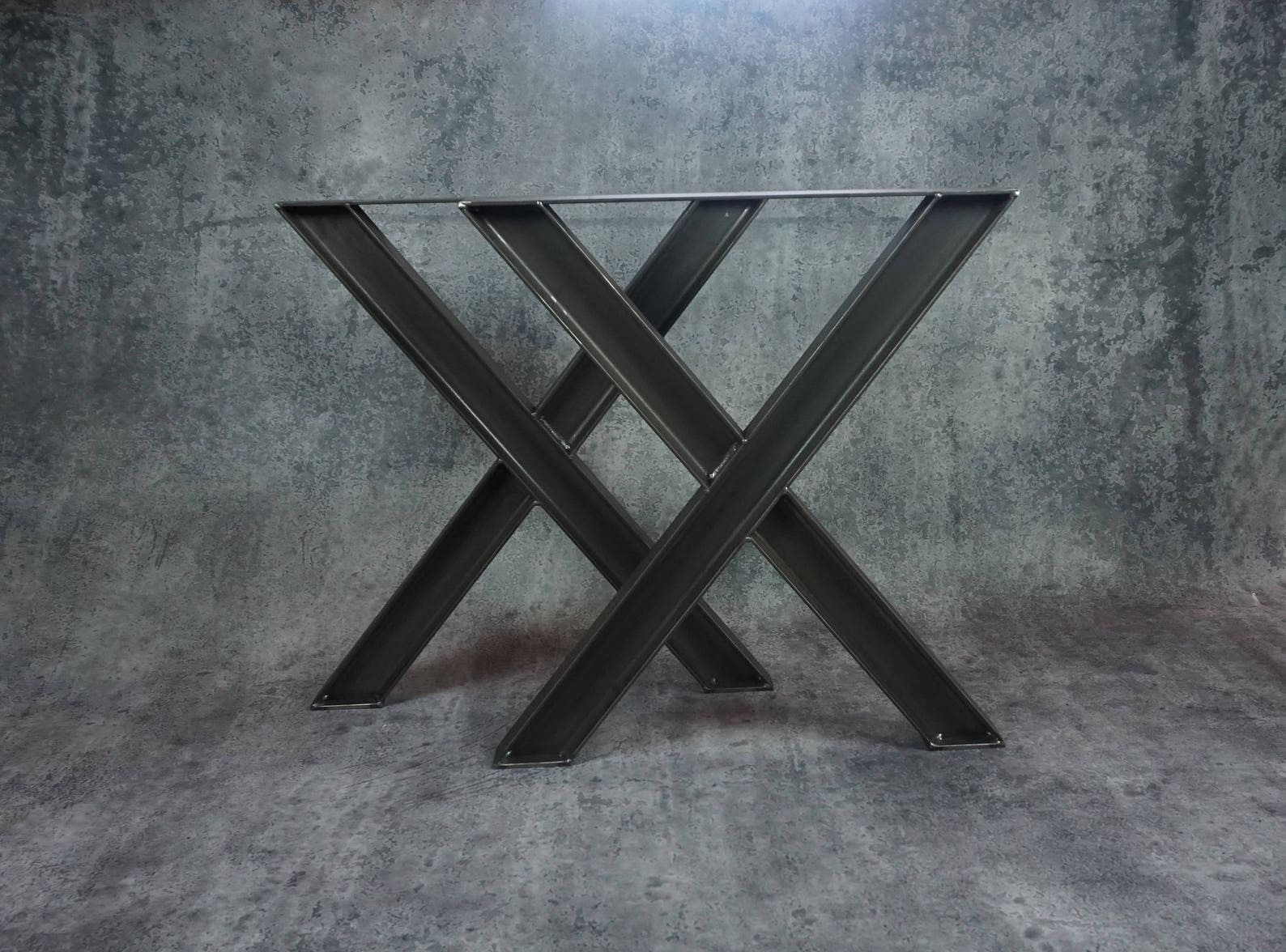 3'' I Beam X Table Legs Rawset of 2 - Etsy