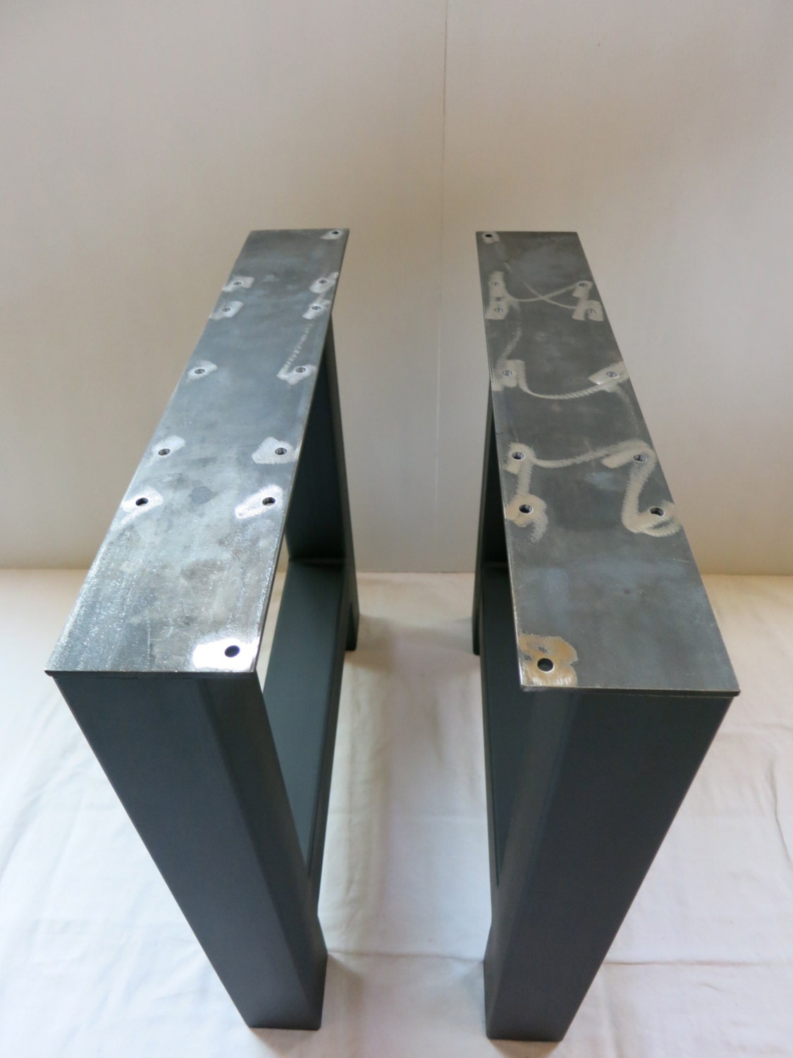 3'' x 3'' H shape Metal Steel Iron Table Legs | Etsy