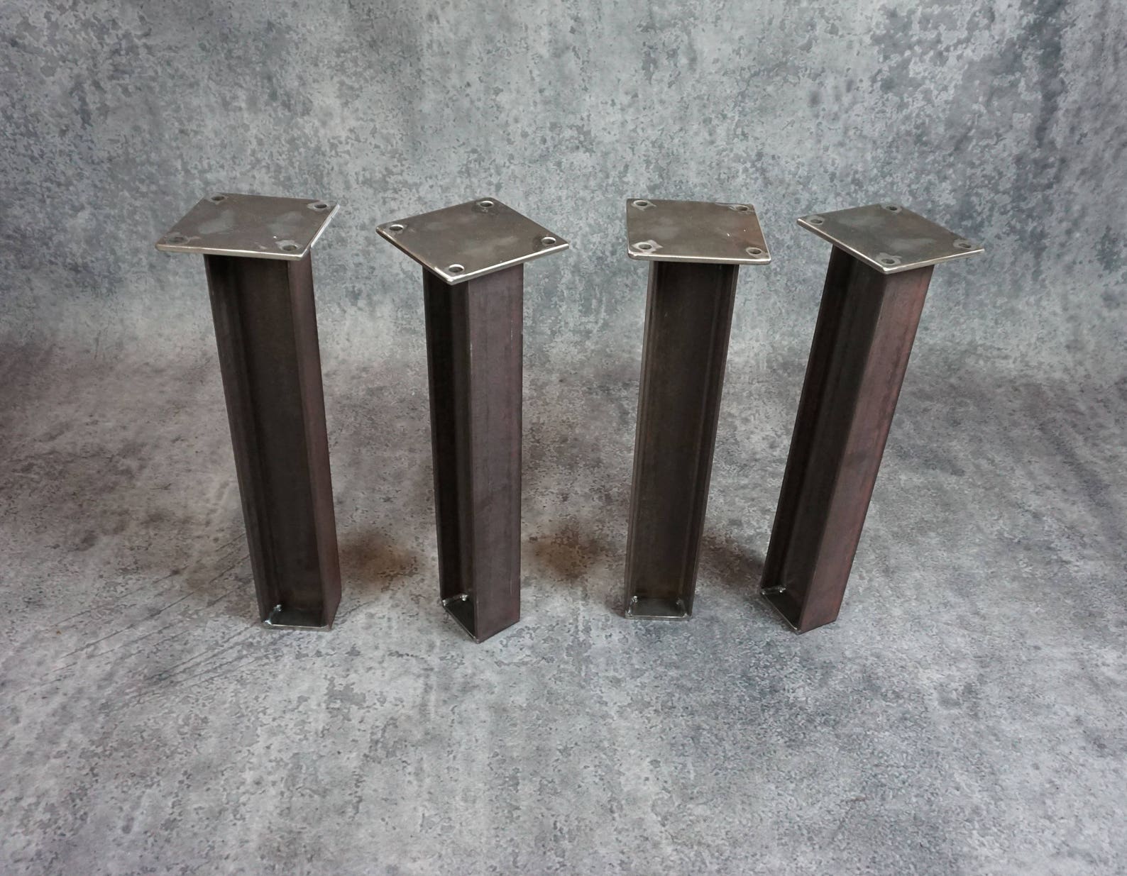 Metal Table Legs set of 4 - Etsy
