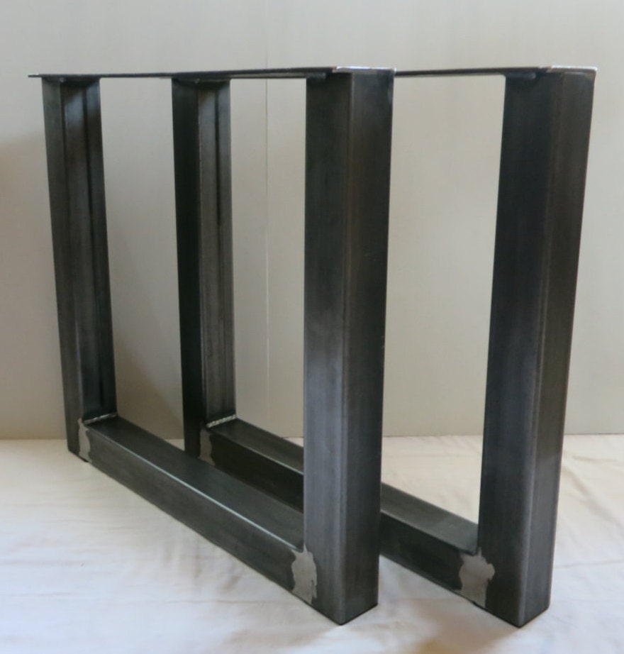 3x3 U Table legs Set Of 2 | Etsy