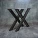 3'' I Beam X Table Legs Rawset of 2 - Etsy