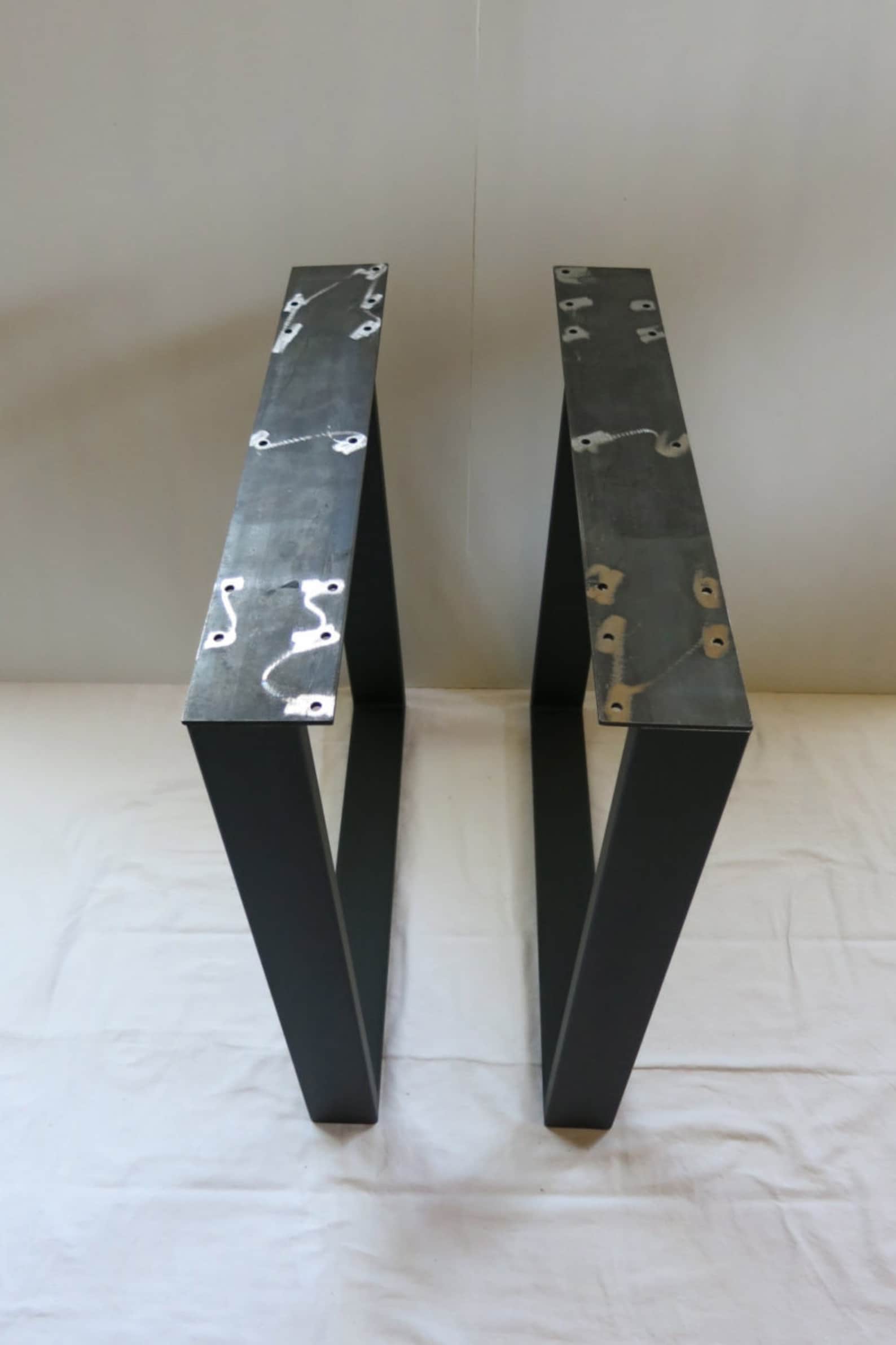 3x1 U Shape Table Legs set of 2 Any Size - Etsy