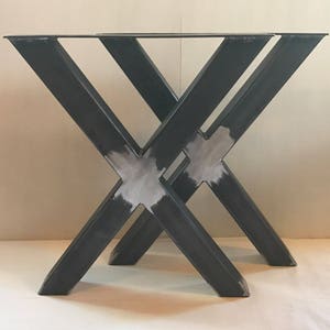 3x3 X Table Legs (set of 2) - Etsy