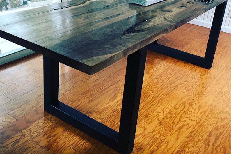 3x3 U Shape Table Legs set of 2 - Etsy