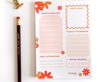 To Do List Notepad - Etsy