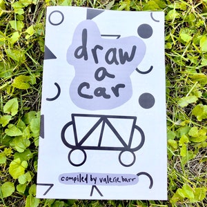 DRAW A CAR Zine - Etsy