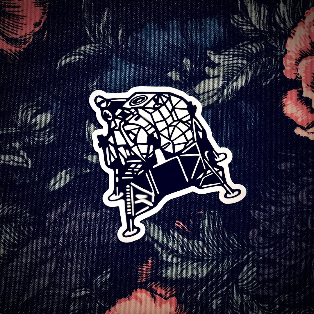 Apollo Lunar Module Sticker - Etsy