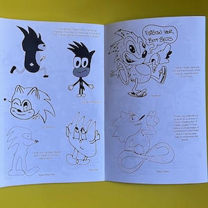 DRAW A SONIC Zine - Etsy