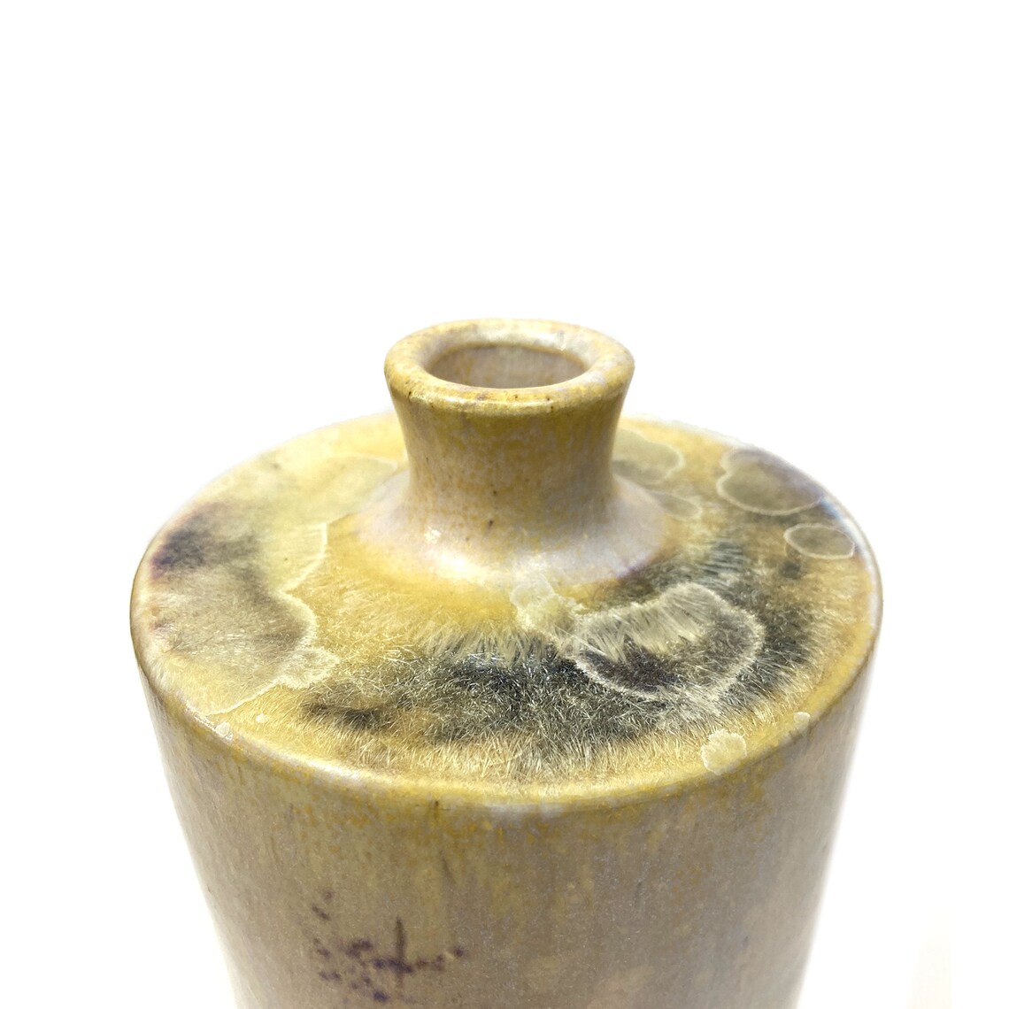 Minori Thorpe Crystalline Glaze Studio Pottery Vase Japanese Earthen ...