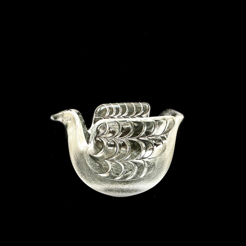 Lisa Larson Rosenthal Studio Linie Birdy Glass Tealight Candle Holder ...