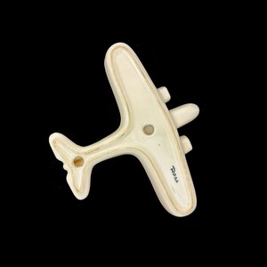 Modernist Airplane Ashtray Volte Logo! Signed ROSA Brazilian Pottery ...