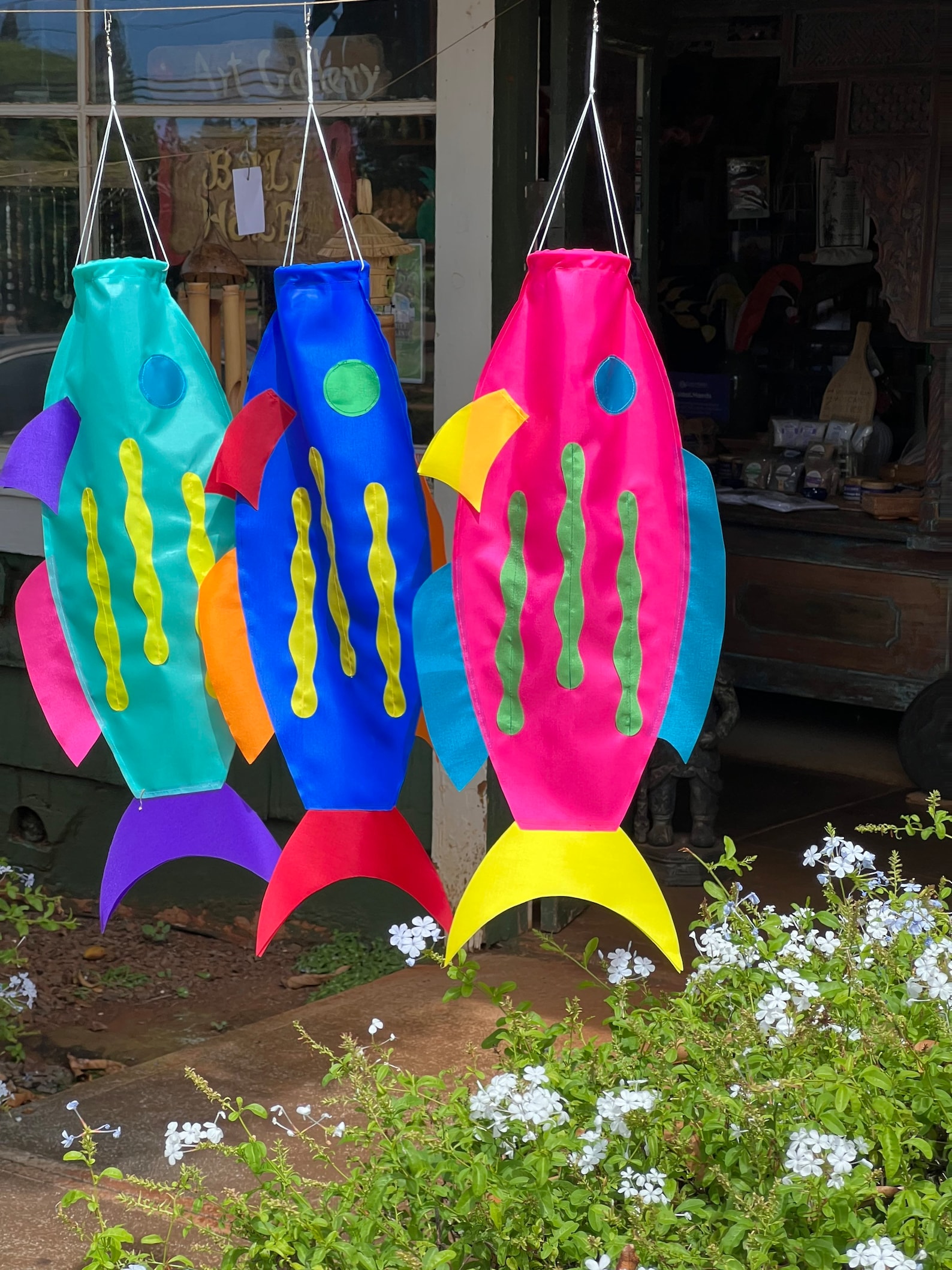 Tropical Fish Windsock Choose From One of Our Rainbow - Etsy