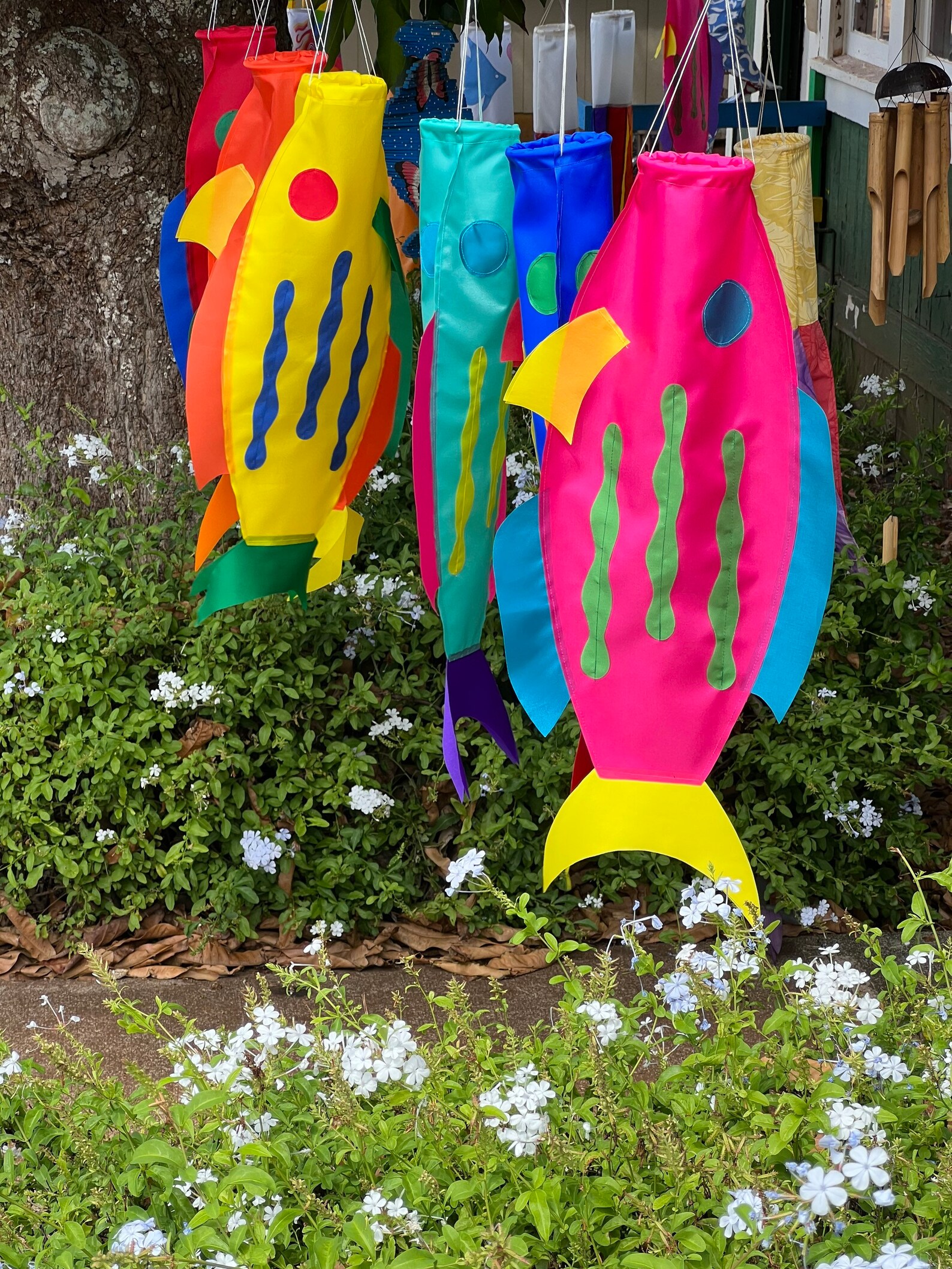 Tropical Fish Windsock Choose From One of Our Rainbow - Etsy