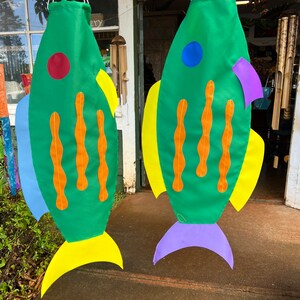 Tropical Fish Windsock - Choose From One of Our Rainbow Colored ...