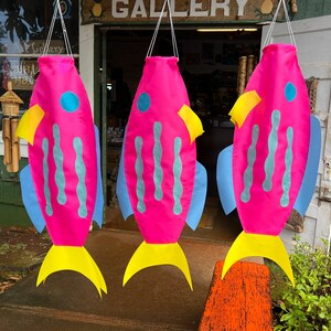Tropical Fish Windsock - Choose From One of Our Rainbow Colored ...