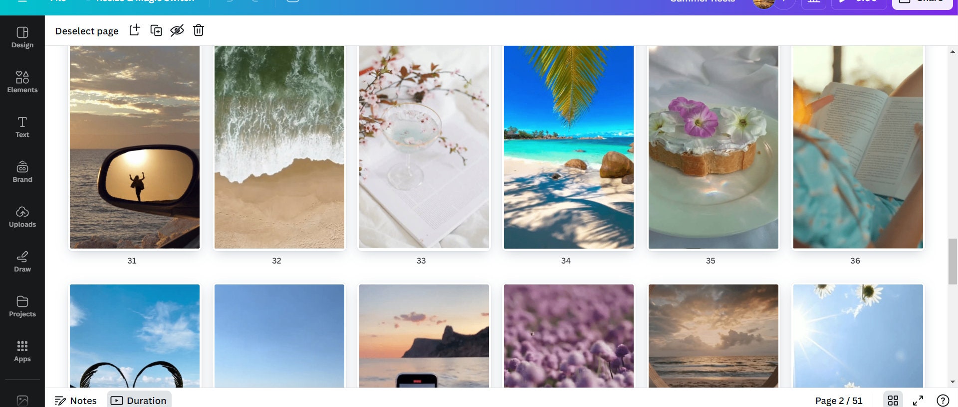 Faceless Aesthetic Summer Reels Videos Master Resell Rights Videos MRR ...