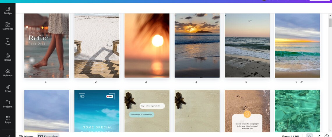 Faceless Aesthetic Summer Reels Videos Master Resell Rights Videos MRR ...