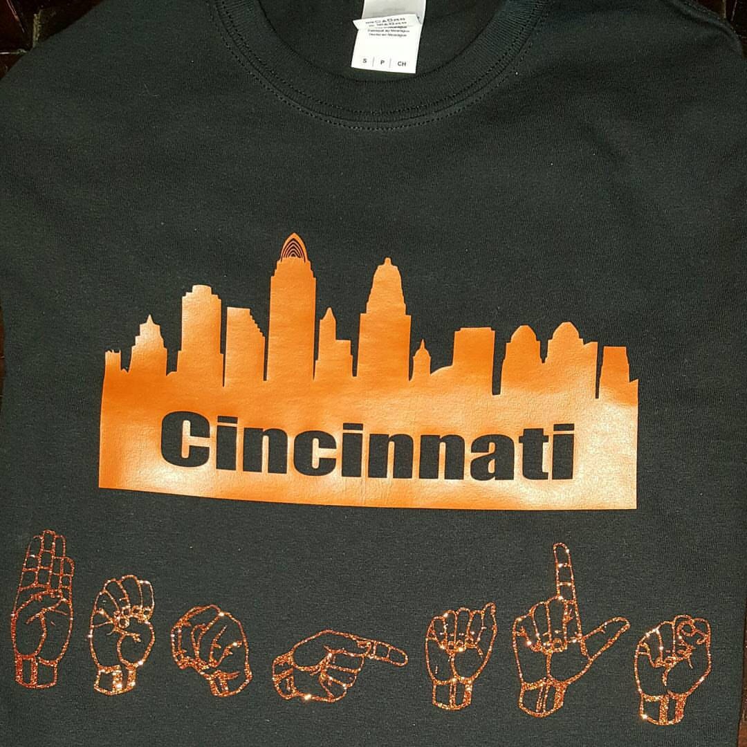 ASL Sports Themed Shirts Deaf Clothing American Sign Language Clothing ...