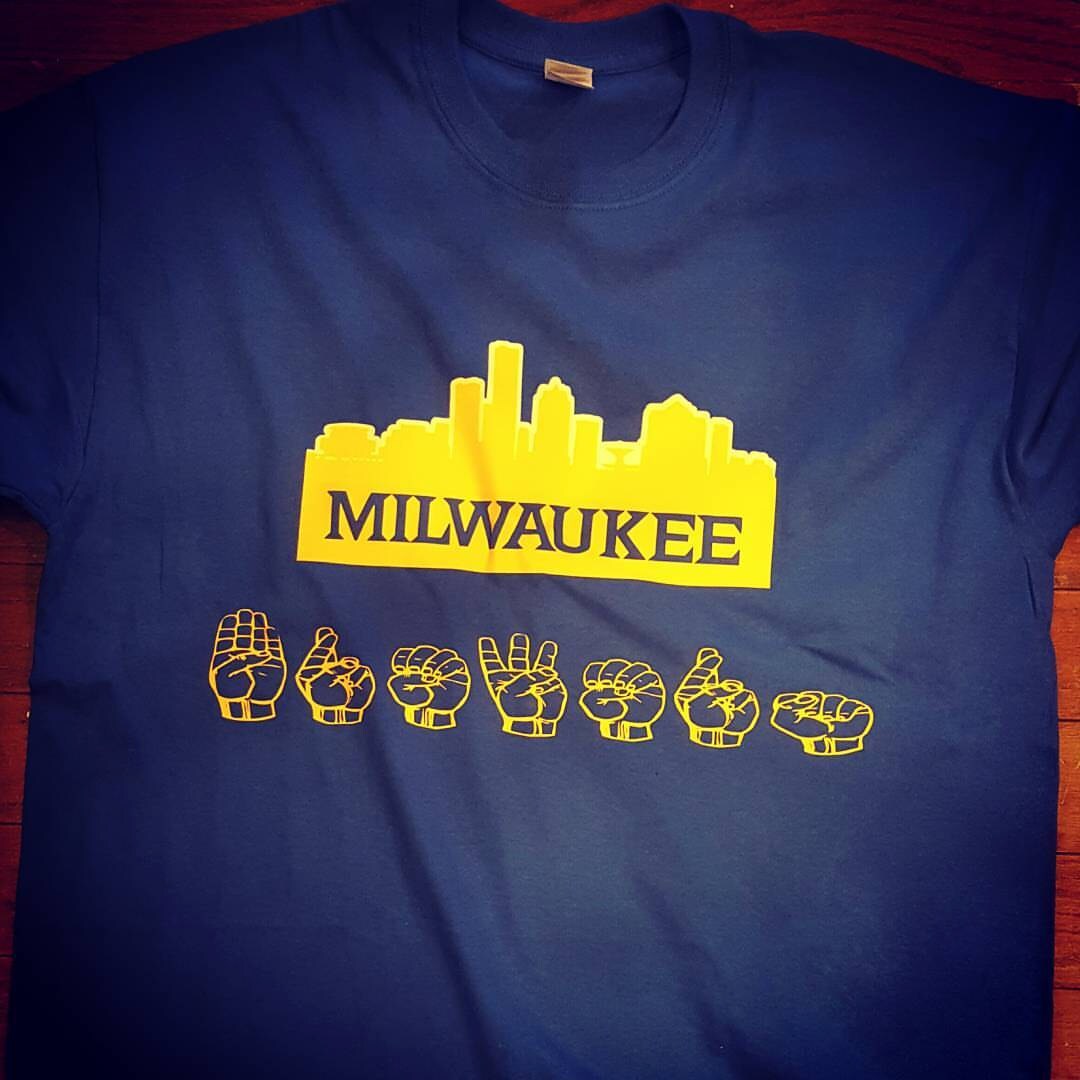 ASL Sports Themed Shirts Deaf Clothing American Sign Language Clothing ...