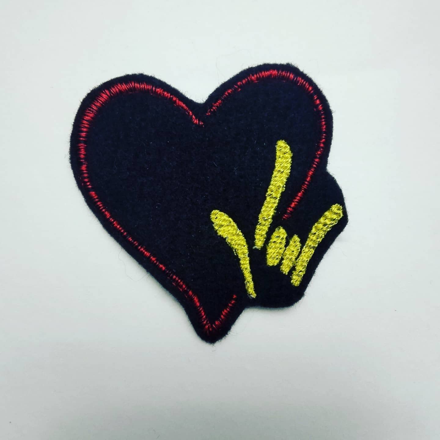 ASL Custom Iron on Patch Sign Language - Etsy