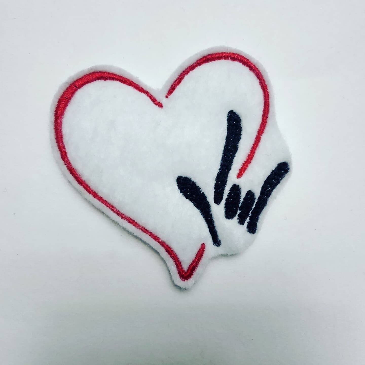 ASL Custom Iron on Patch Sign Language - Etsy