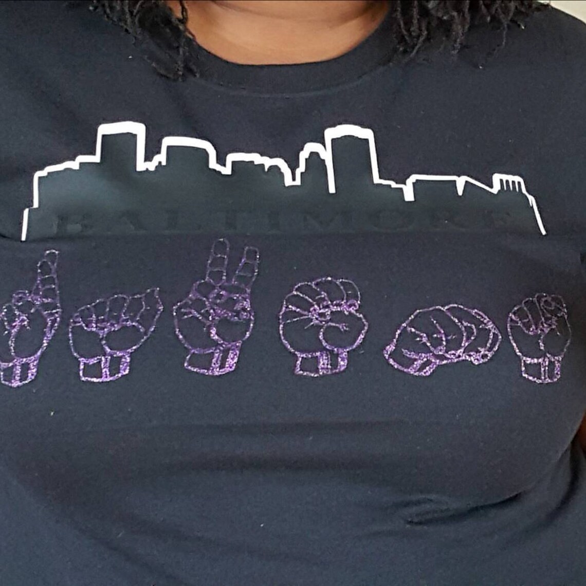 ASL Sports Themed Tshirt Deaf Clothing American Sign Language - Etsy