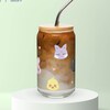 Suga | Agust D Lotus Flower Can Glass With UV Printed Design | 16 Oz ...