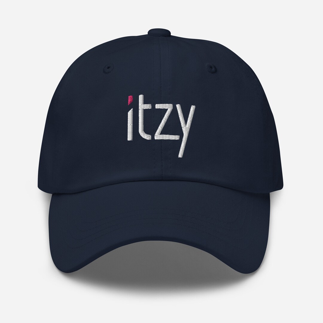 Itzy Logo Embroidered Dad Hat Cap Unisex Adjustable | Kpop Fan Gift ...