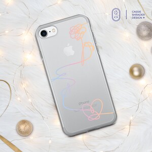 BTS Love Yourself Clear iPhone Case Available for iPhone 7/8-15 Kpop ...