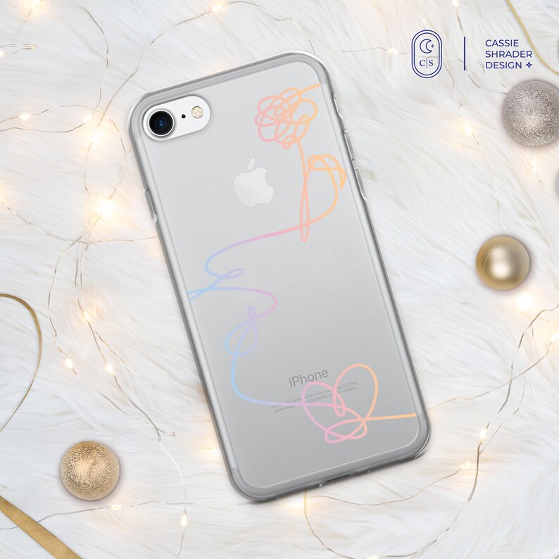 BTS Love Yourself Clear Iphone Case Available for Iphone - Etsy