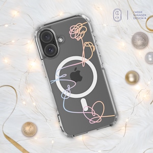 BTS Love Yourself Clear iPhone Case | Available for iPhone 7/8-17 ...