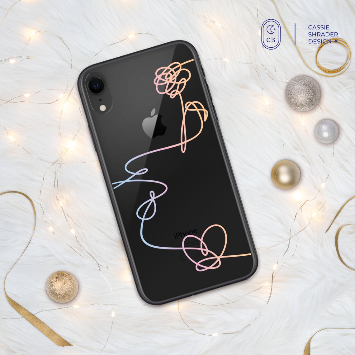 BTS Love Yourself Clear Iphone Case Available for Iphone - Etsy