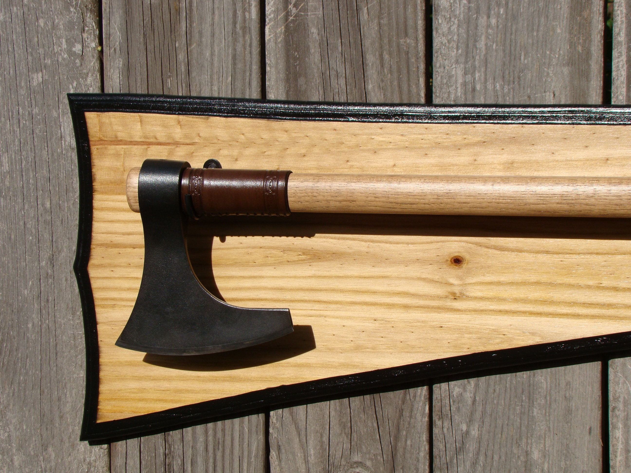 Axe Wall Mount Horizontal Display Plaque-large Version - Etsy