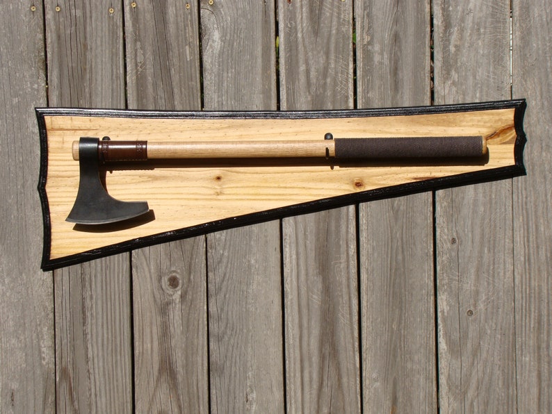 Axe Wall Mount Horizontal Display Plaque-large Version - Etsy