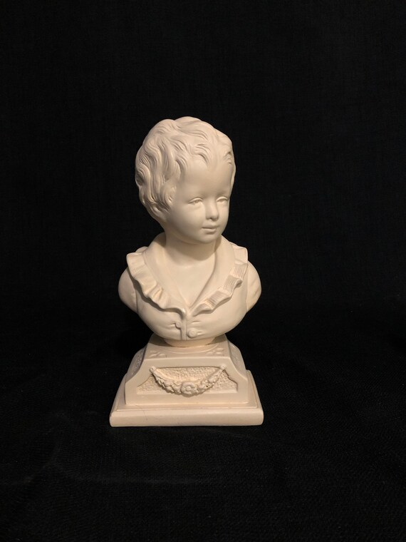Vintage Alexander Backer Young Boy Bust Alexander Backer - Etsy