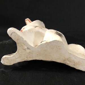 Old Chalkware Collie Dog - 1940s Lassie Carnival Prize Chalkware Dog ...