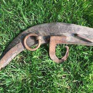 Antique Single Tree Harness Carved Wood Single Tree Horse | Etsy