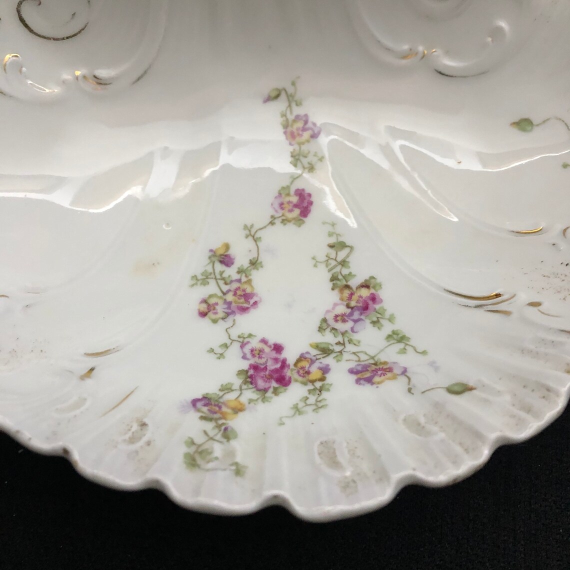 Antique KPM Porcelain Divided Dish W/handle Early 1900s - Etsy