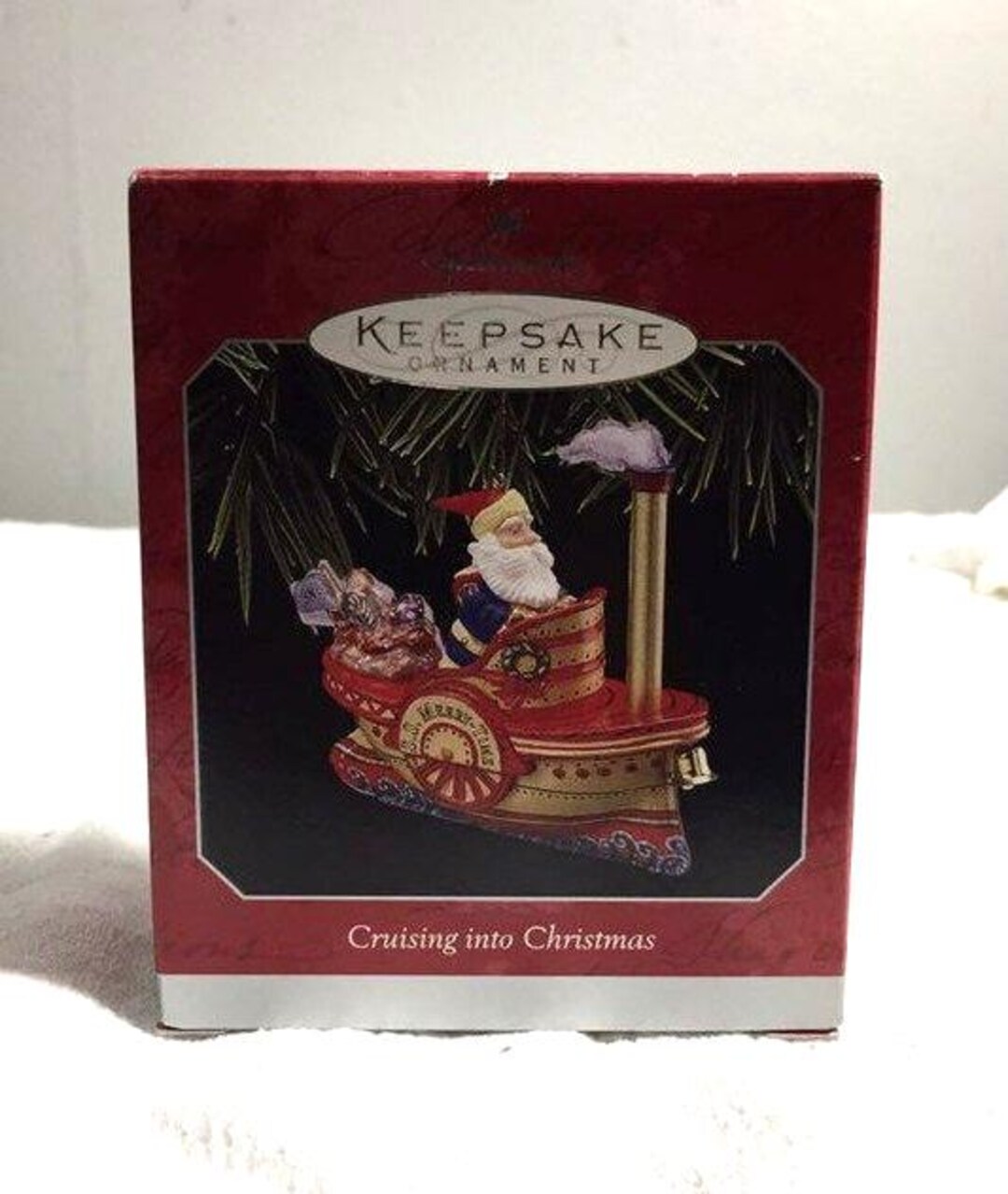 Hallmark - 1998 "cruising Into Christmas" - Vintage Hallmark Ornament ...
