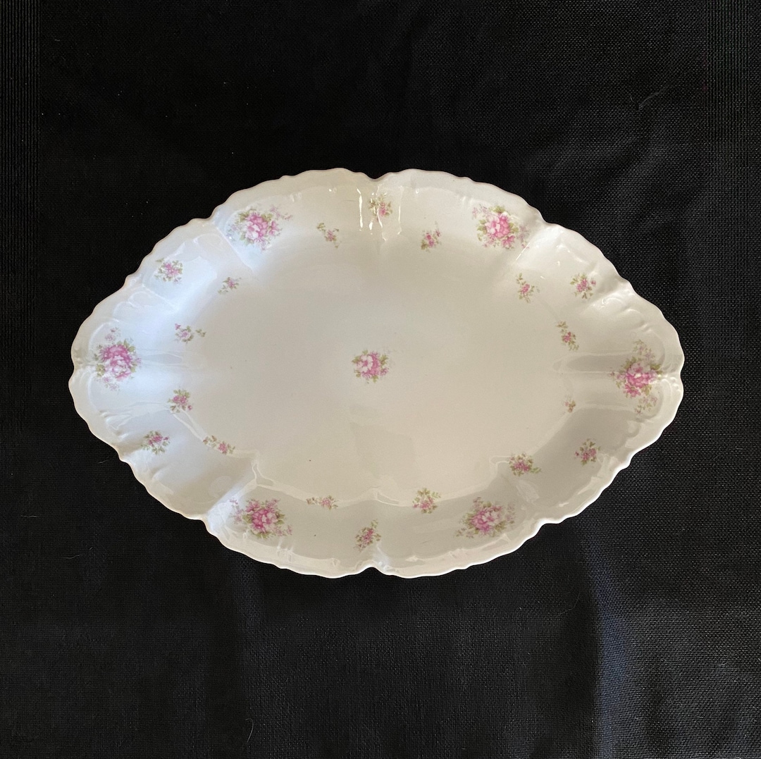 17 Austrian Porcelain Platter Antique Porcelain Platter Made in Austria ...