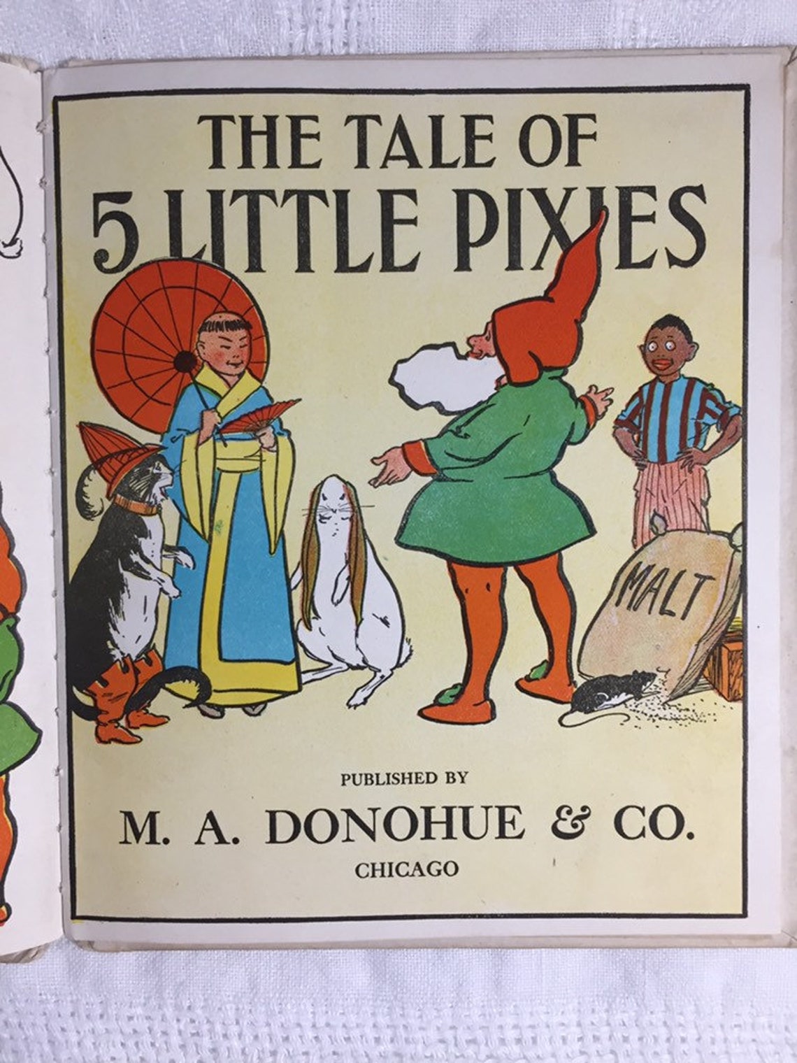 1908 Pixie Book five Little Pixies 1908 by J. H. | Etsy