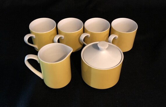 Vintage Mikasa Fresca Coffee Service Set 1960s Mugs and - Etsy