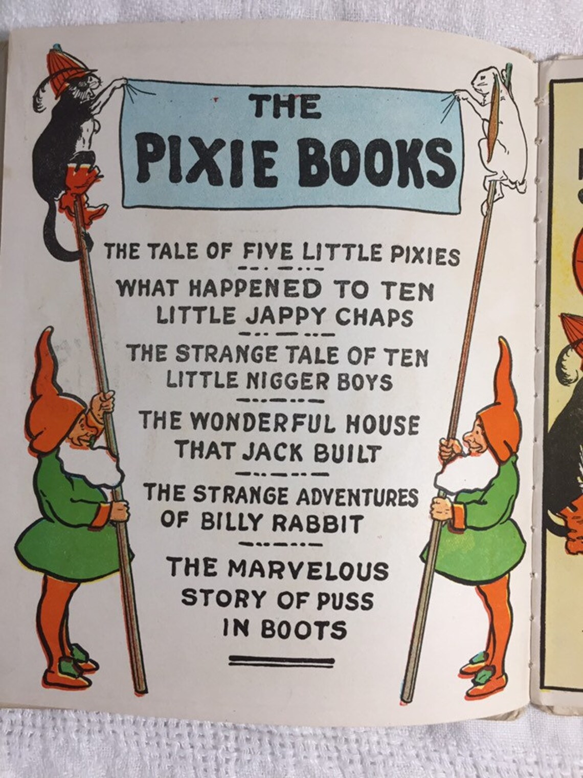 1908 Pixie Book five Little Pixies 1908 by J. H. | Etsy