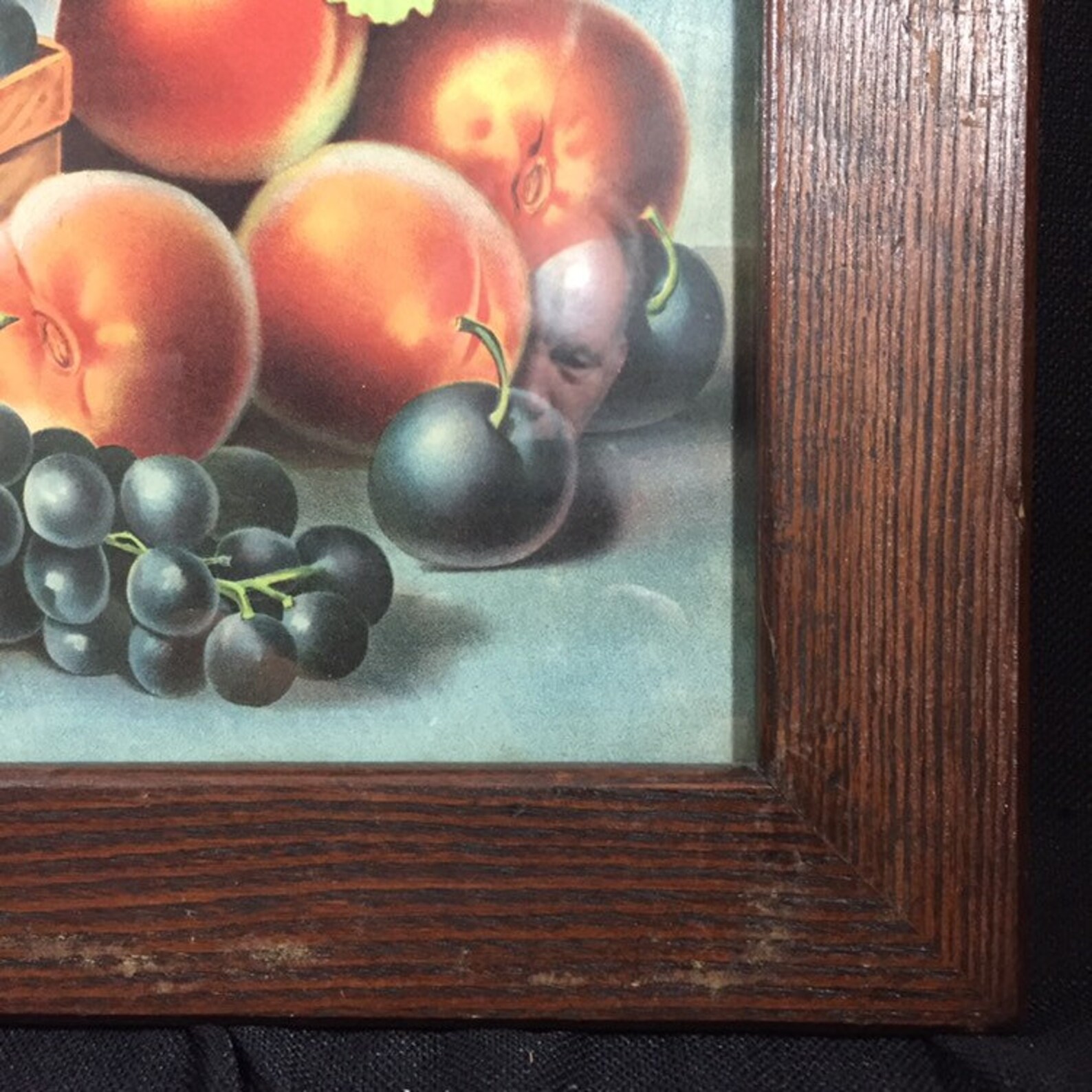 1908 Still Life Lithograph Print Antique Oak Frame With | Etsy