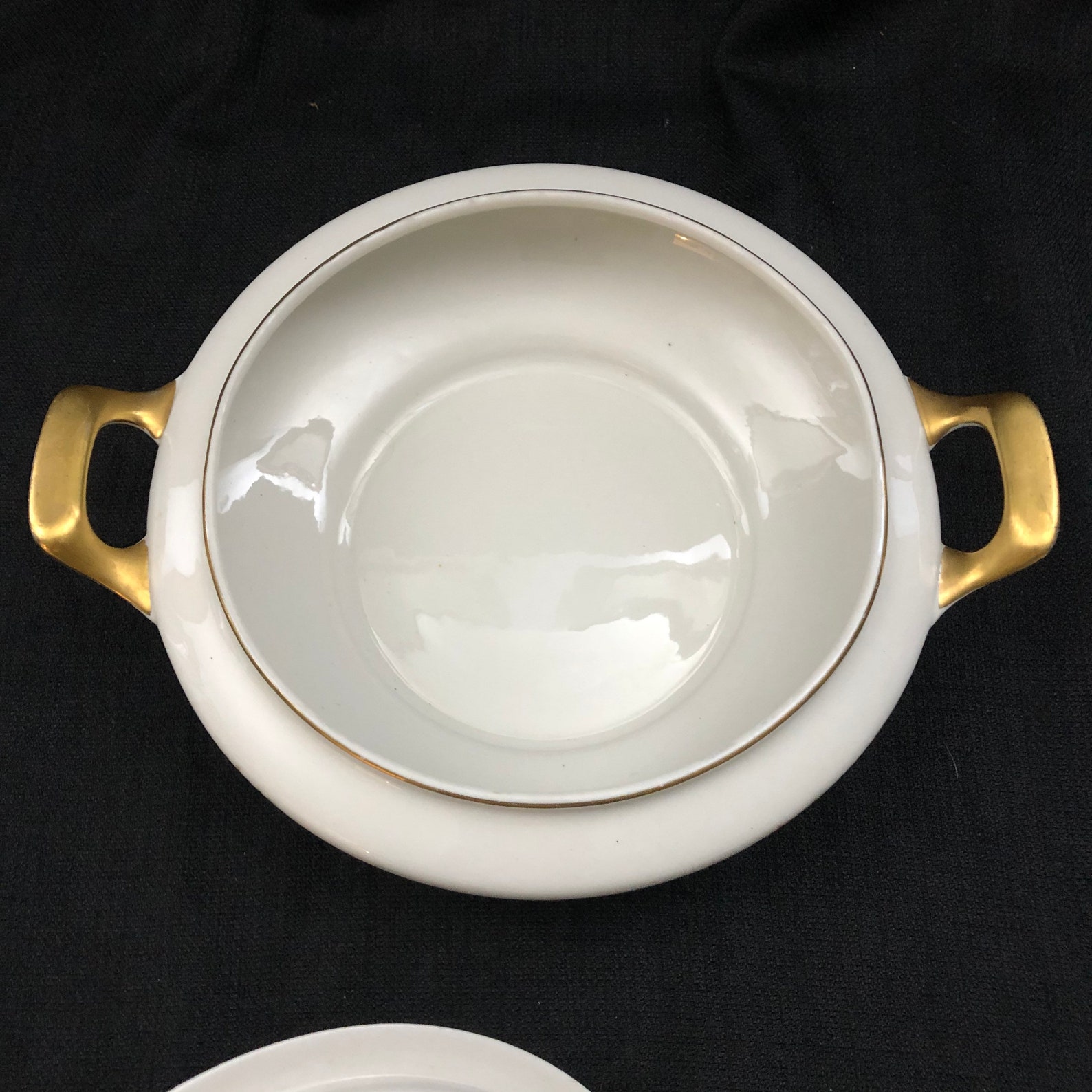 Vintage Embassy Vitrified China Casserole Dish 22K Gold | Etsy