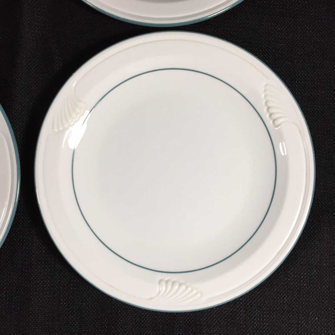 FOUR Vintage Art Deco Plates Corning Pyroceram 9 - Etsy